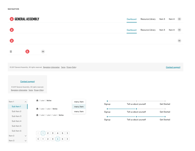 General Assembly: Cog Design System | Bryan Berger